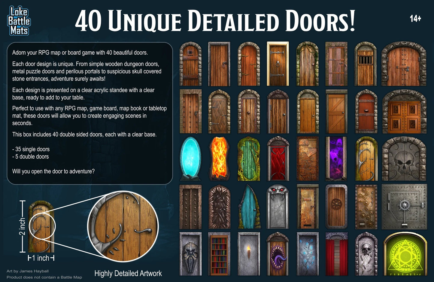 Big Box of Dungeon Doors – Battlefield Bangkok
