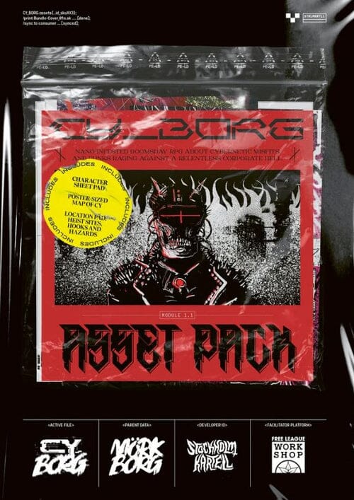 Cy_Borg Asset Pack RPG Book – Battlefield Bangkok