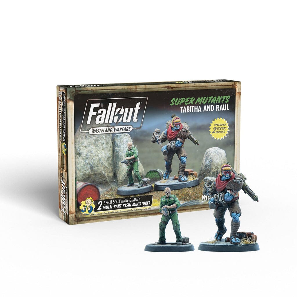 Fallout: Wasteland Warfare - Super Mutants: Tabitha and Raul ...