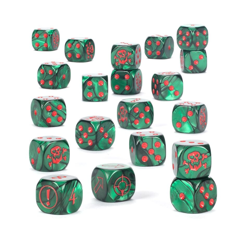 Warhammer the Old World: Orc and Goblin Tribes Dice Set – Battlefield ...