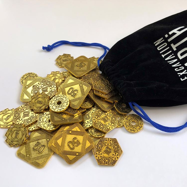 Excavation Earth: Deluxe Alien Metal Coins – Battlefield Bangkok