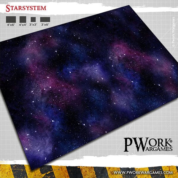 PWork Wargames Neoprene Gaming Mat 3x3 – Battlefield Bangkok