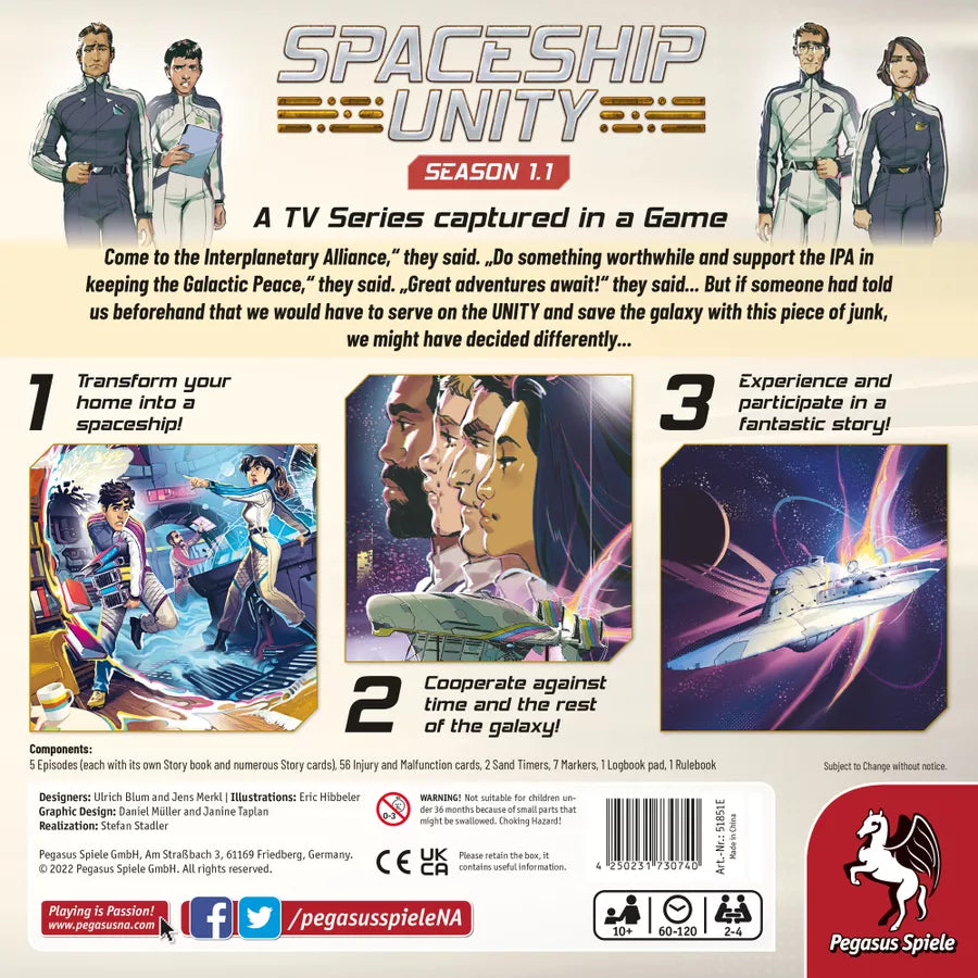 Spaceship Unity Board Game: Season 1.1 – Battlefield Bangkok