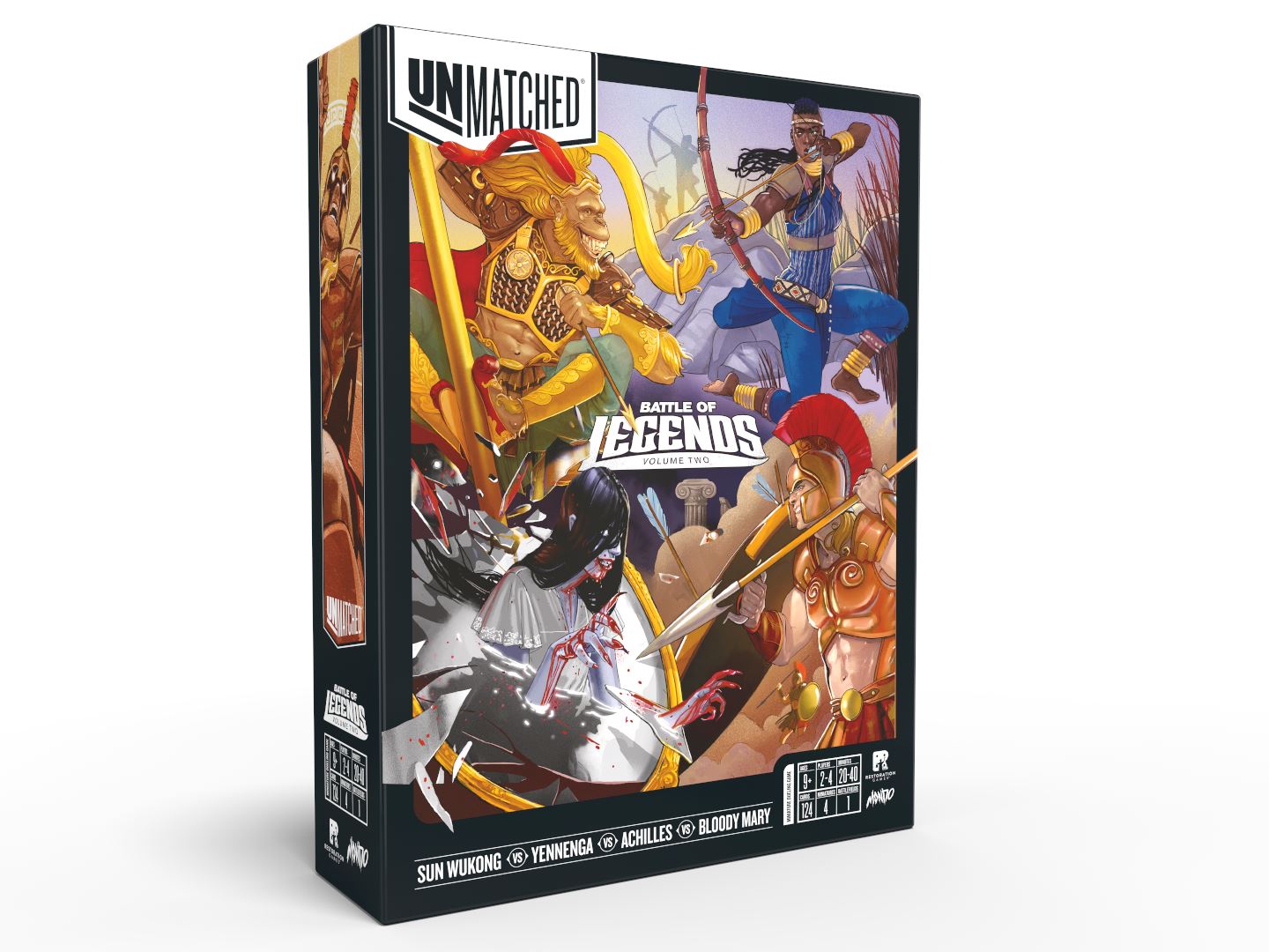 Unmatched: Battle of Legends Vol. 2 - Sun Wukong, Yennenga, Achilles ...